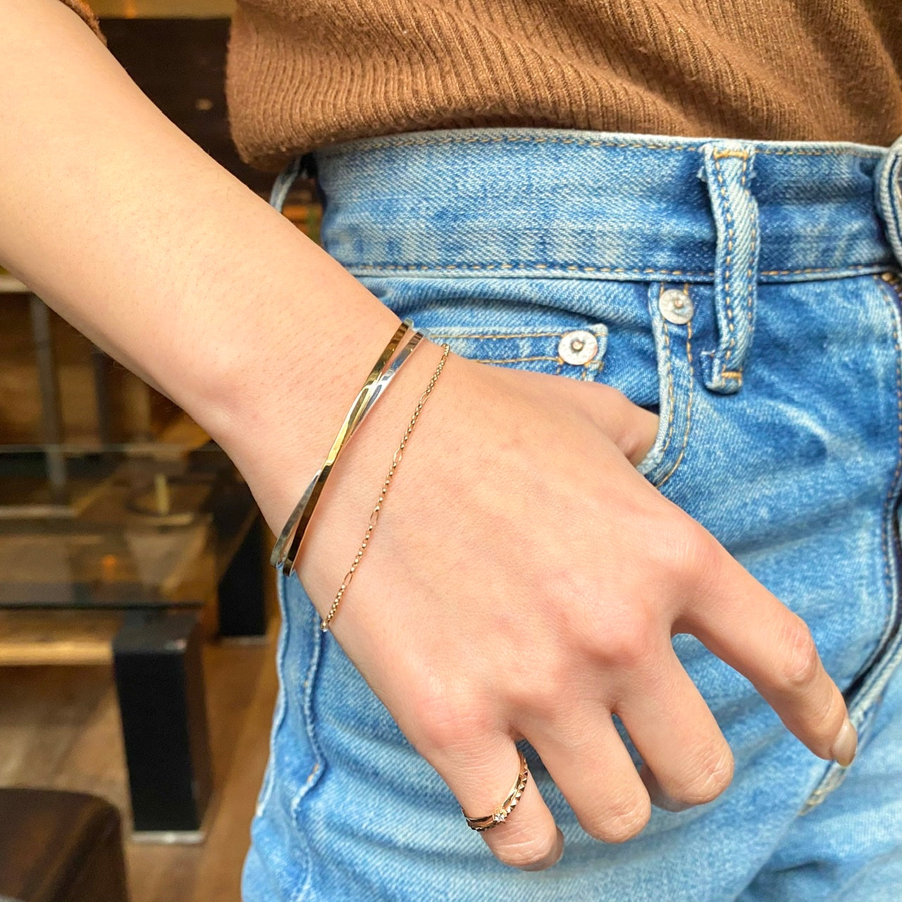 Twin Loving Bangle – DAVAN