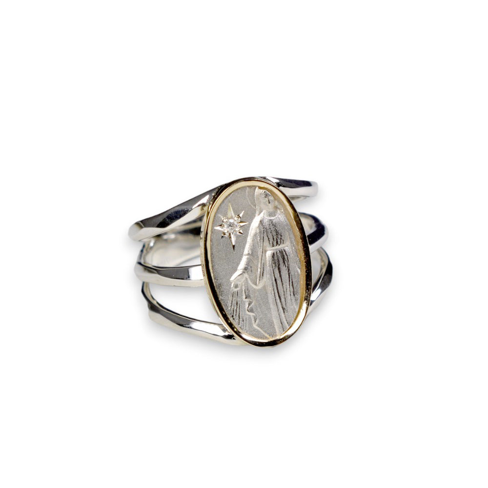 Wide Priere Ring – DAVAN